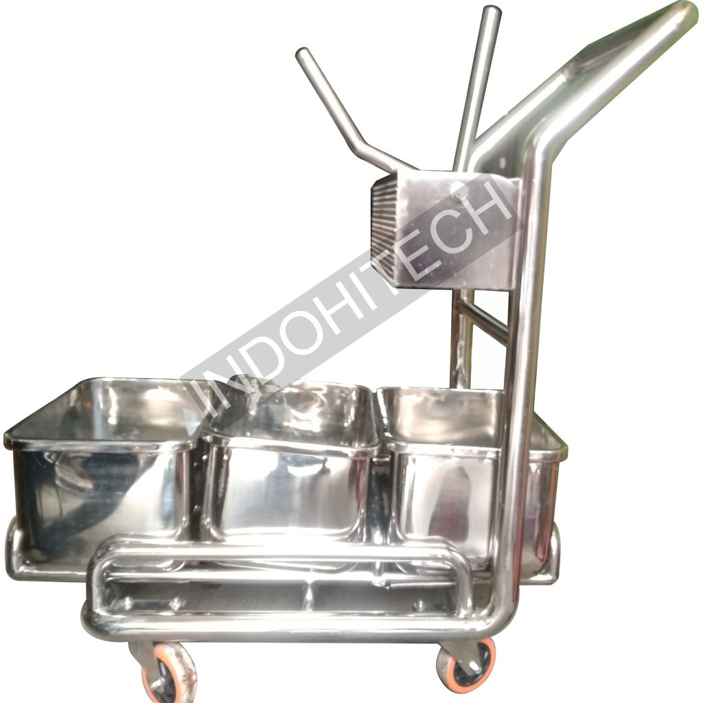 Cleanroom Autoclaveable Bucket 635 x 490 x 1040 mm | INDOHITECH